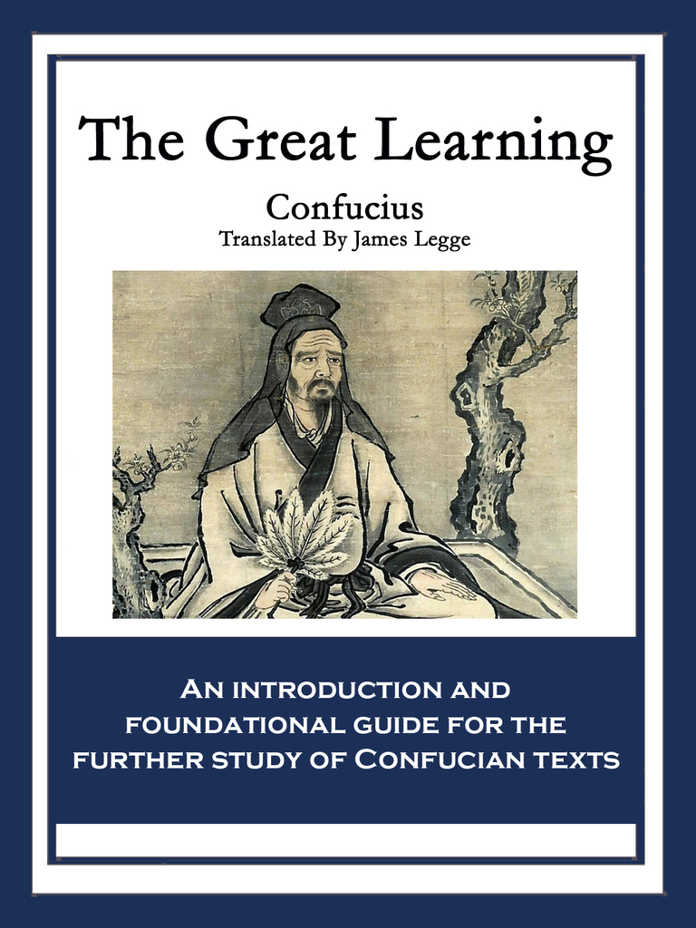 The Great Learning by Confucius (Ebook) - Read free for 30 days
