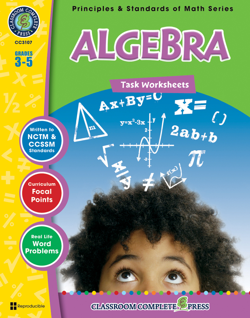 Algebra - Task Sheets Gr. 3-5 by Nat Reed (Ebook) - Read free for 30 days