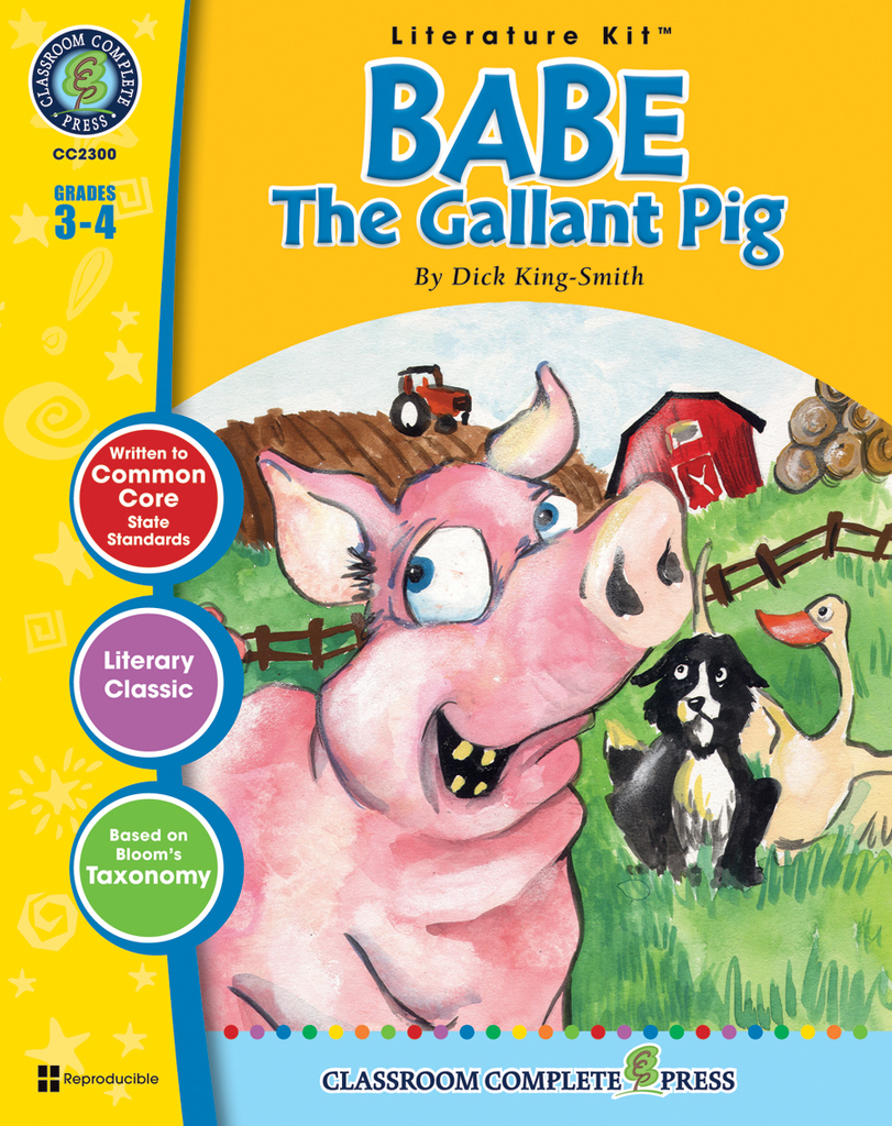 Babe: The Gallant Pig - Literature Kit Gr. 3-4 by Nat Reed (Ebook ...