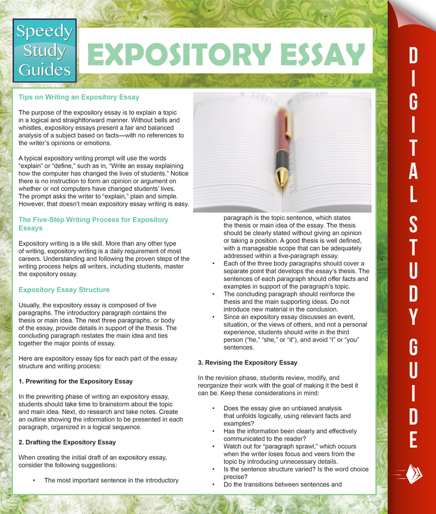 Expository Essay (Speedy Study Guides) by Speedy Publishing - Ebook ...