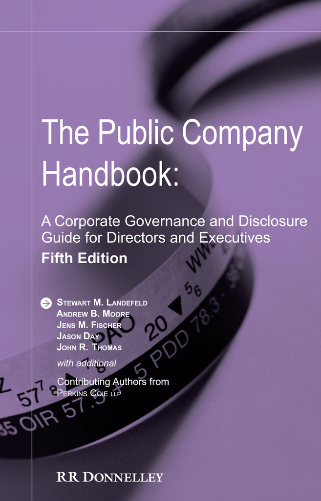The Public Company Handbook: A Corporate Governance and Disclosure ...