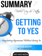 Getting To YES | PDF | Negotiation | Business