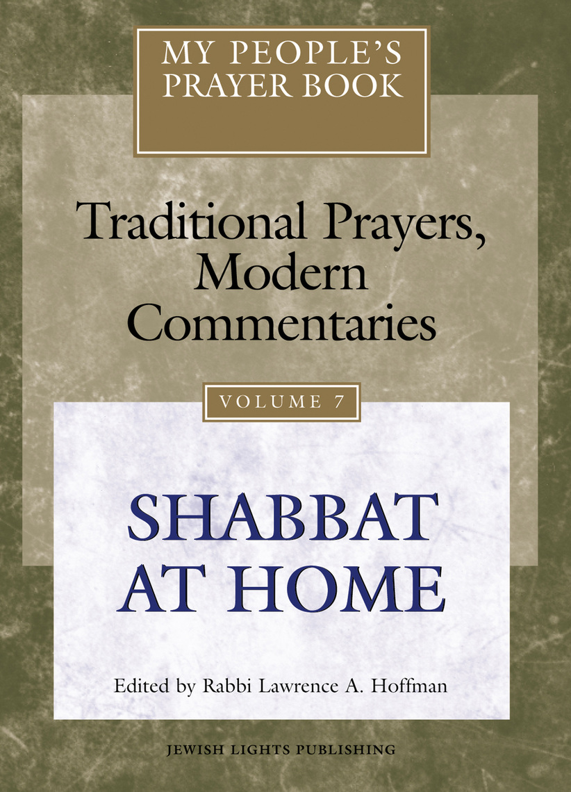 My People's Prayer Book Vol 7 by Rabbi Lawrence A. Hoffman, PhD, Dr ...