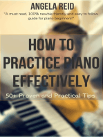 Beginner Piano Scales and Exercises | PDF