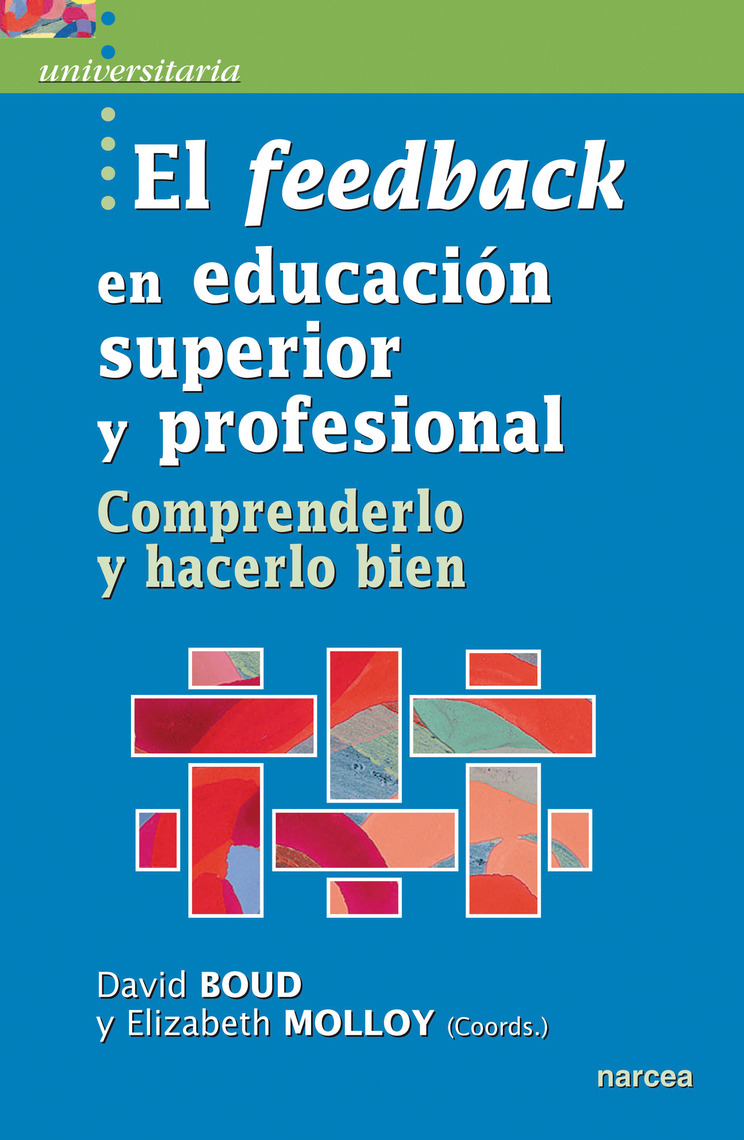 El feedback en Educación superior y profesional de David Boud y ...