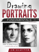 Portrait Drawing Cheat Sheet | PDF | Shape | Drawing