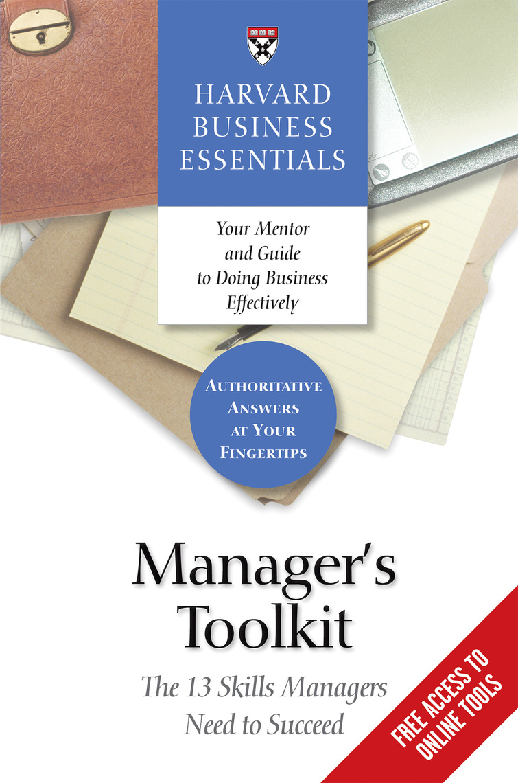 Manager's Toolkit by Harvard Business School Press - Book - Read Online