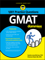 GMAT Practice Test | PDF | Graduate Management Admission Test | Nature