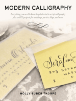 Bianca Mascorro Introductory Calligraphy Guide | PDF | Home & Garden