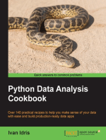 Python Data Analysis | PDF | Microsoft Excel | Areas Of Computer Science