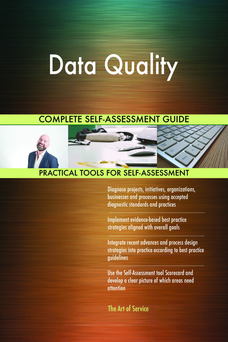 Data Quality Complete Self-Assessment Guide by Gerardus Blokdyk (Ebook ...