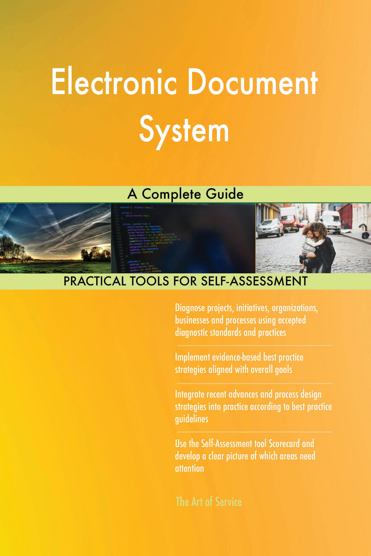 Electronic Document System A Complete Guide by Gerardus Blokdyk - Ebook ...