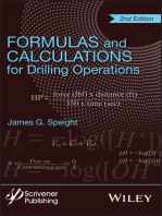 IWCF Formula Sheet - API | PDF | Continuum Mechanics | Civil Engineering