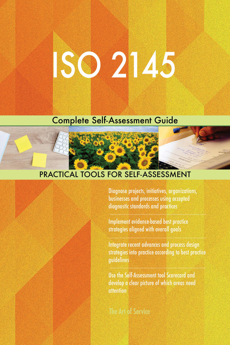 ISO 2145 Complete Self-Assessment Guide by Gerardus Blokdyk - Ebook | Everand