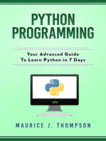 Python Programming 101 | PDF | Control Flow | Object Oriented Programming