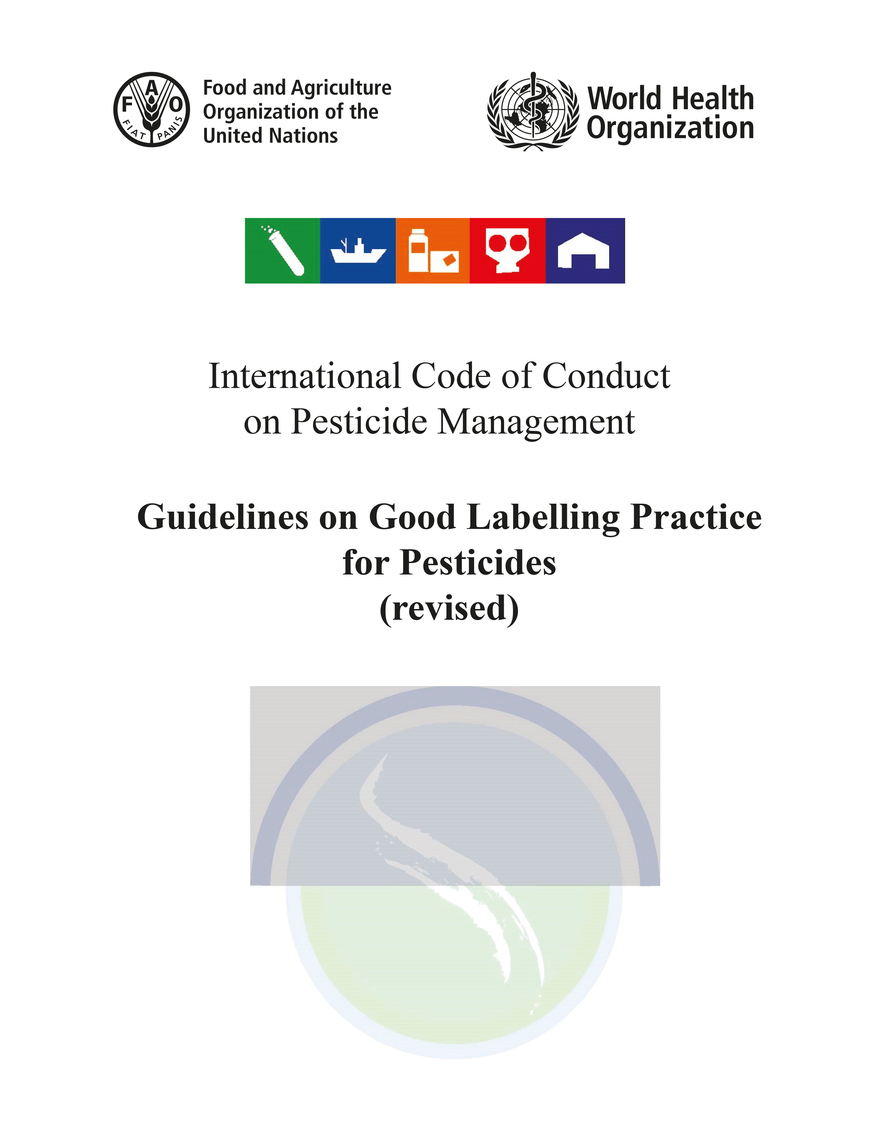 International Code of Conduct on Pesticide Management: Guidelines on ...