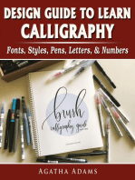 Calligraphy Guide Sheet | PDF | Stationery | Printing