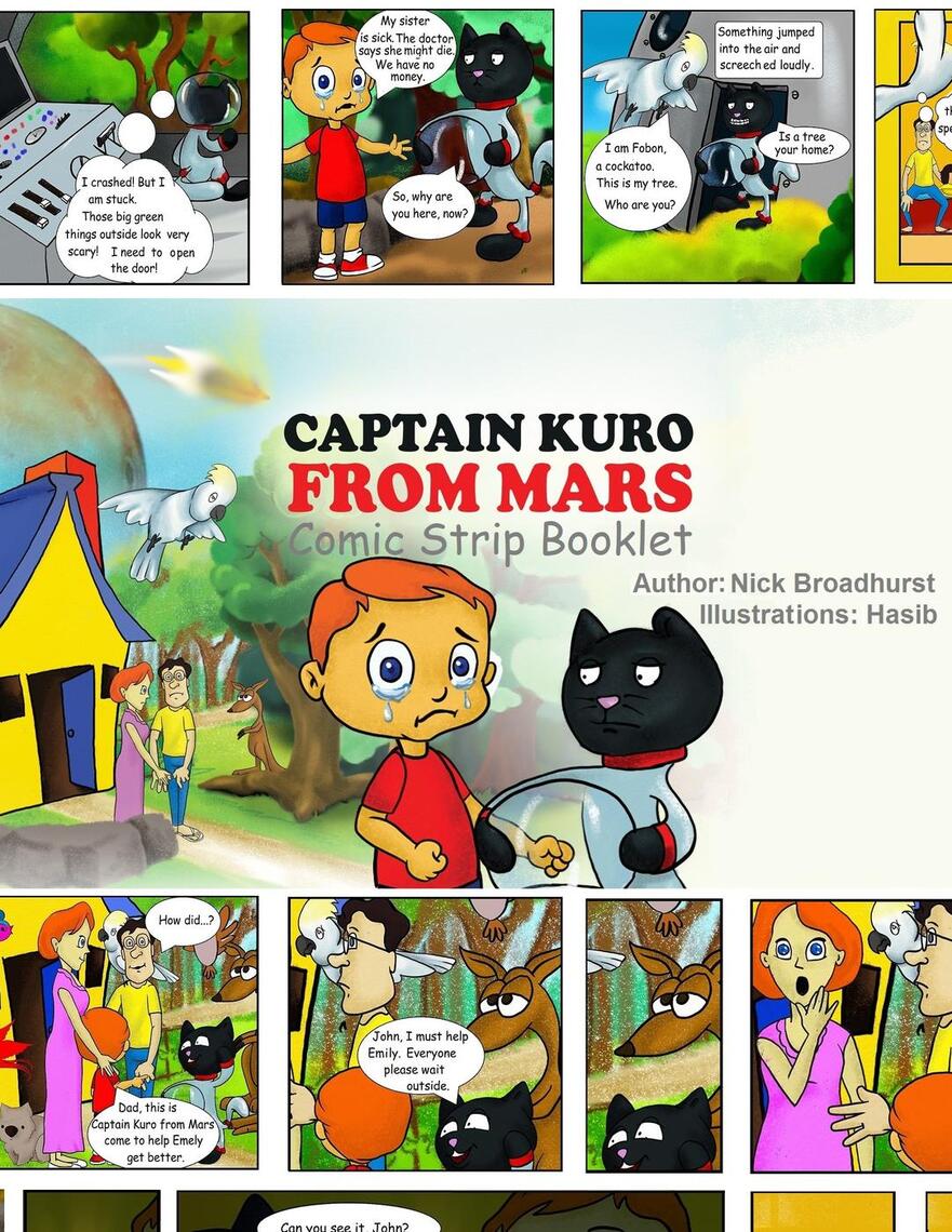 Captain Kuro From Mars Comic Strip Booklet by Nick Broadhurst (Ebook ...