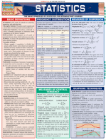 ANOVA Cheat Sheet | PDF | Analysis Of Variance | Errors And Residuals