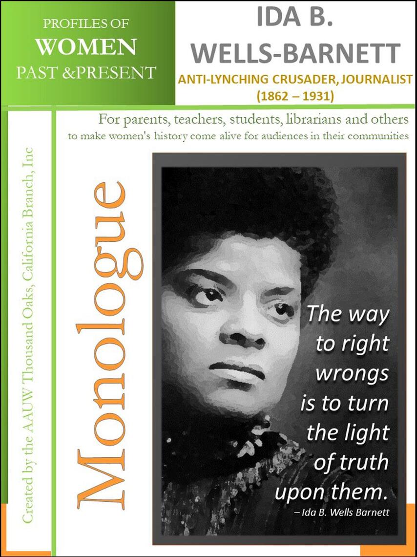 Profiles of Women Past & Present - Ida B. Wells-Barnett - Anti-Lynching ...