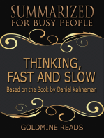 Thinking Fast and Slow PDF | PDF | Thought | Risk