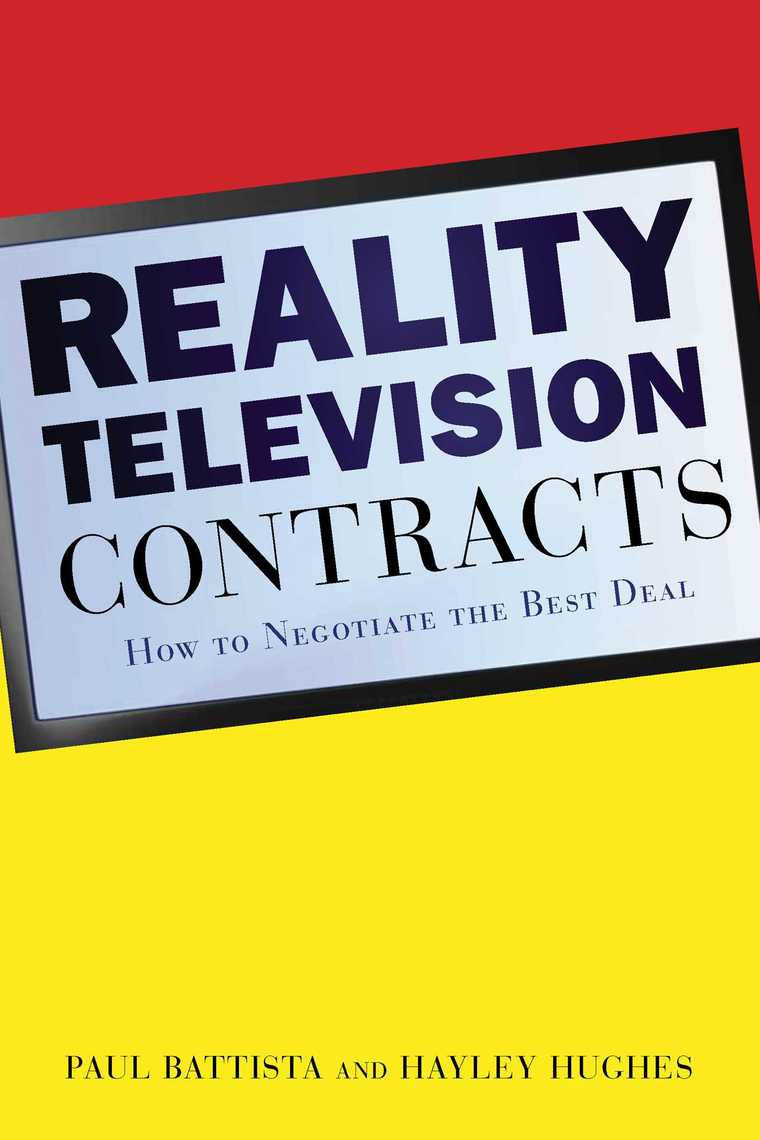 Reality Television Contracts by Battista Paul, Hayley Hughes (Ebook ...