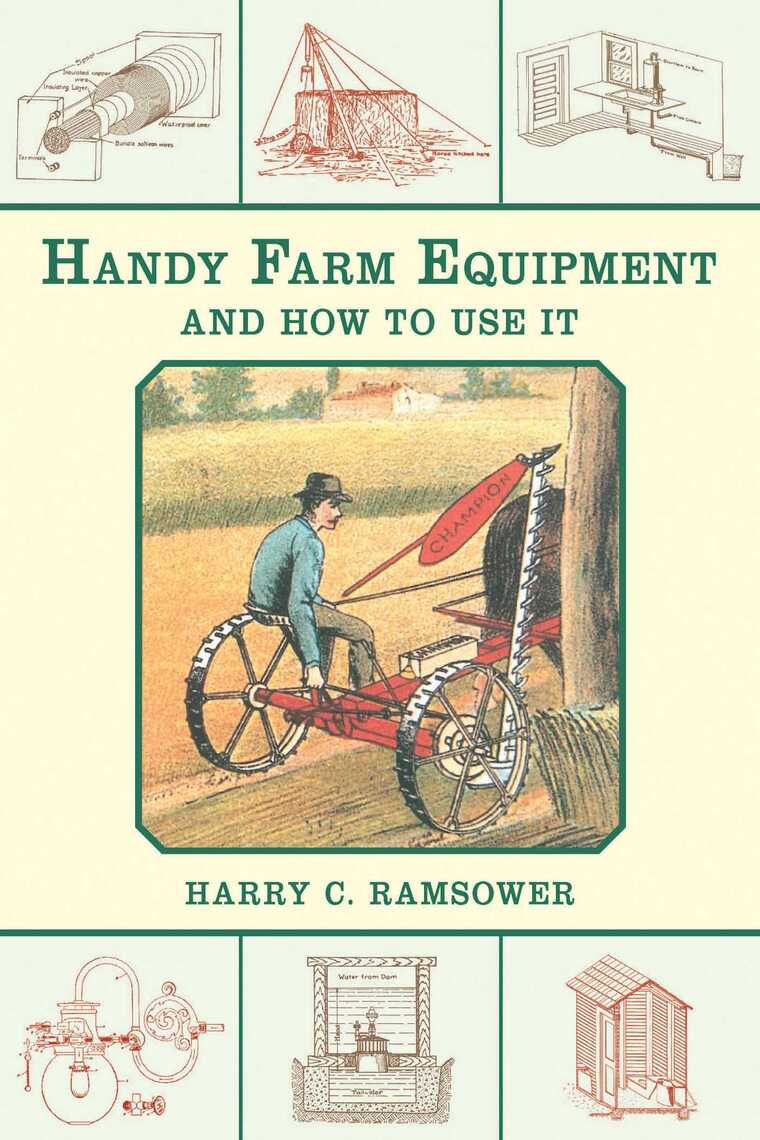 Handy Farm Equipment and How to Use It by Harry C. Ramsower (Ebook ...