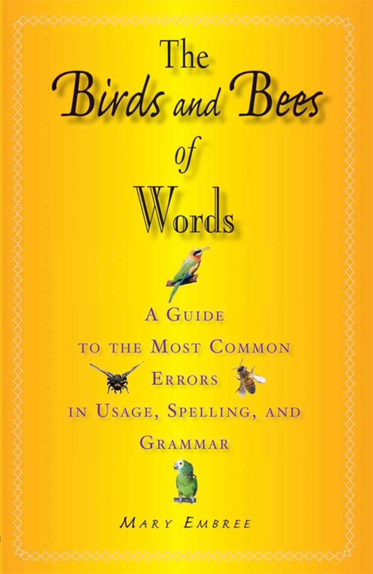 The Birds and Bees of Words by Mary Embree (Ebook) - Read free for 30 days