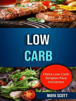 Pirâmide e Lista de Compras Low Carb | PDF | Leite | Alimentos