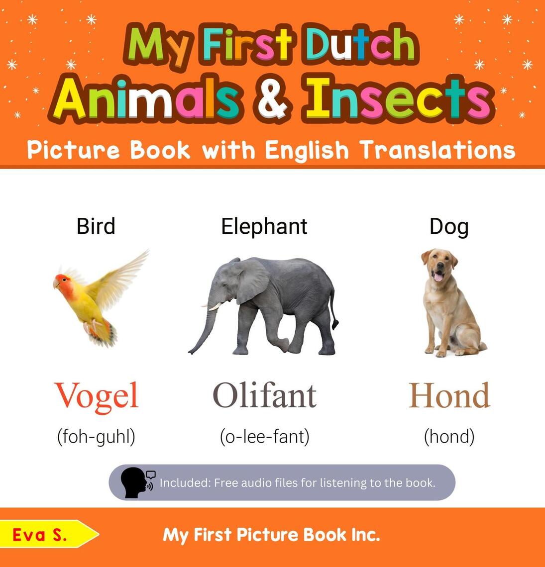 My First Dutch Animals & Insects Picture Book with English Translations ...