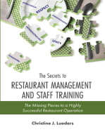 LQA Restaurant Standards | PDF | Waiting Staff | Tableware
