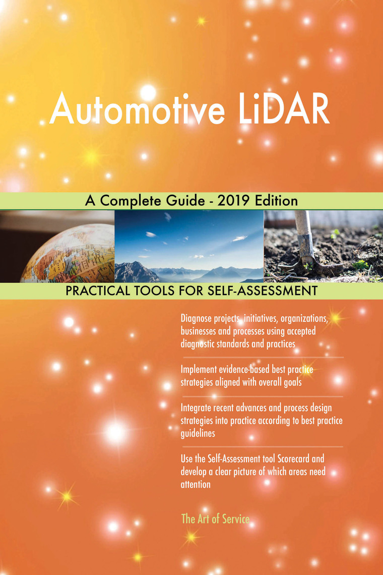 Automotive LiDAR A Complete Guide - 2019 Edition by Gerardus Blokdyk ...