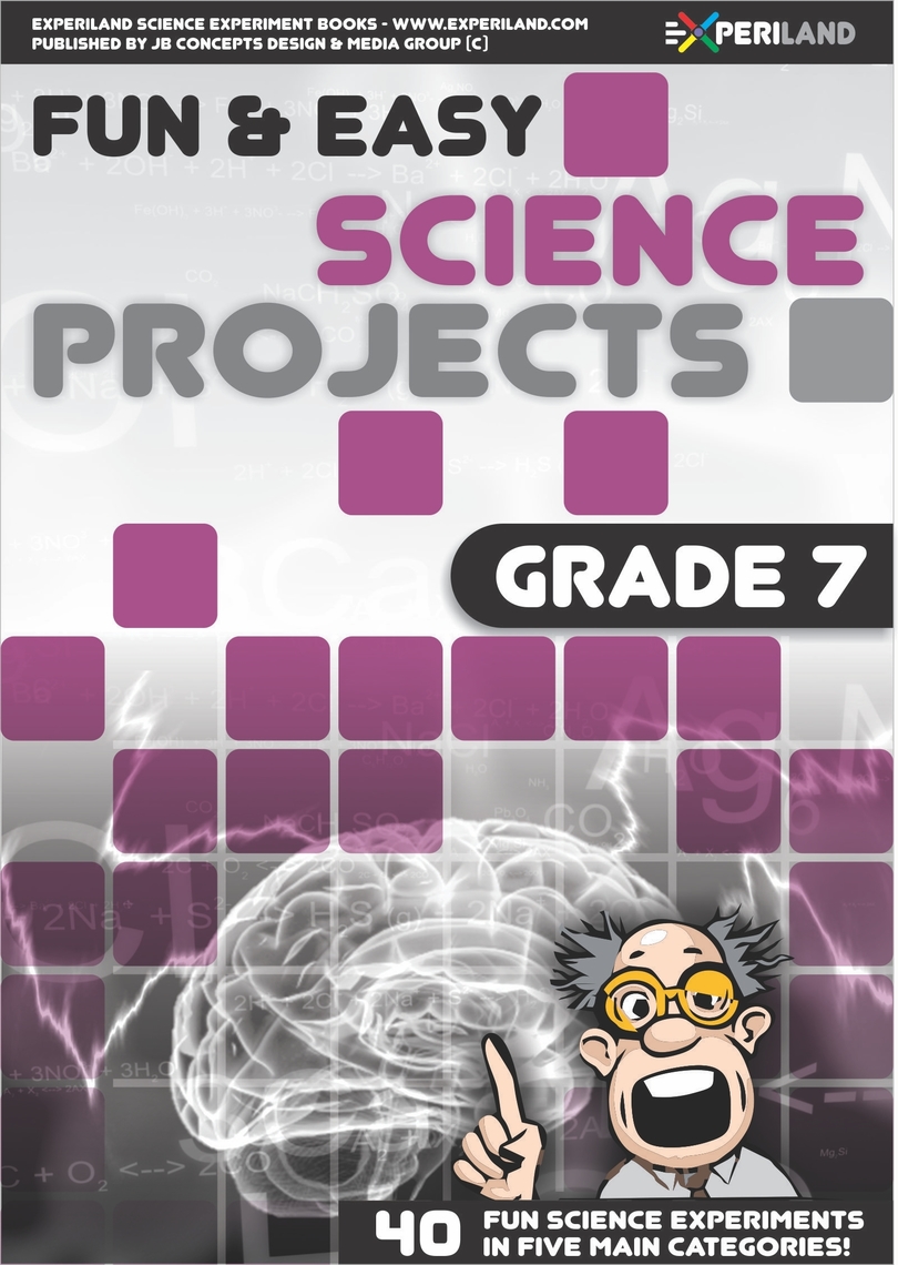 Fun and Easy Science Projects: Grade 7 - 40 Fun Science Experiments for ...
