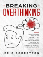 Stop Overthinking | PDF | Thought | Mindfulness