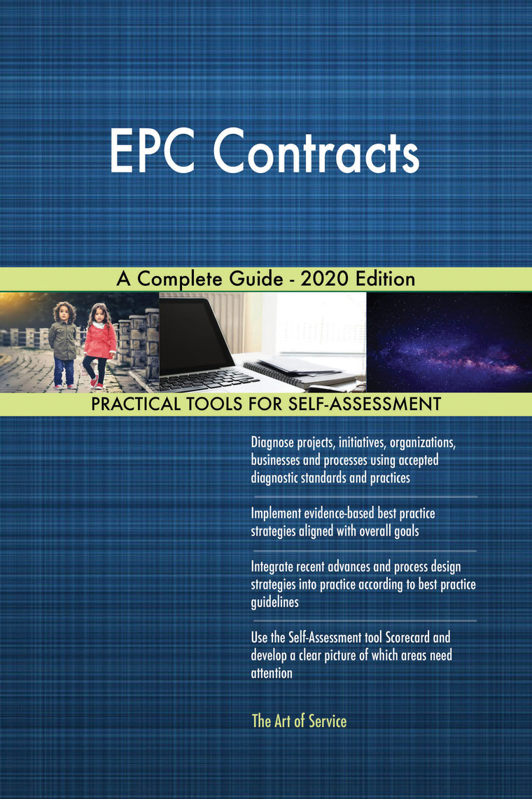 EPC Contracts A Complete Guide - 2020 Edition by Gerardus Blokdyk ...