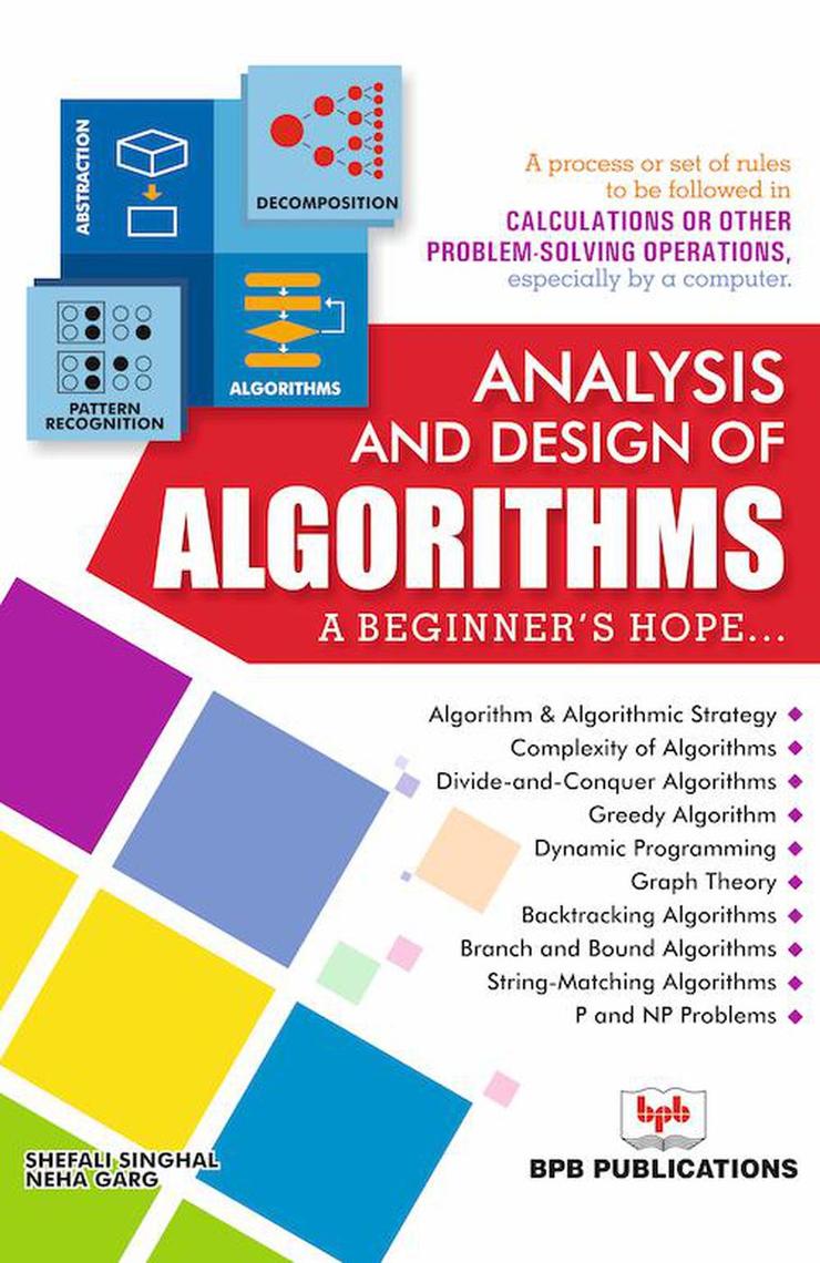 Read Analysis And Design Of Algorithms Online By Shefali Singhal And