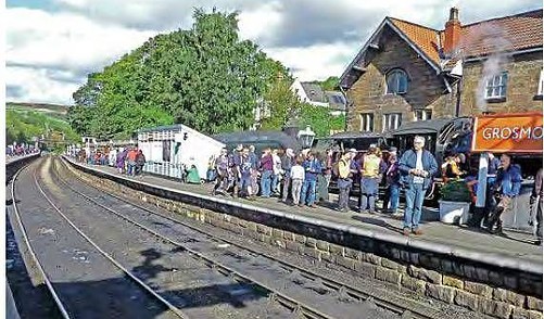 Packed Trains And Crowded Platforms – A Heritage Railway Shows Its ...