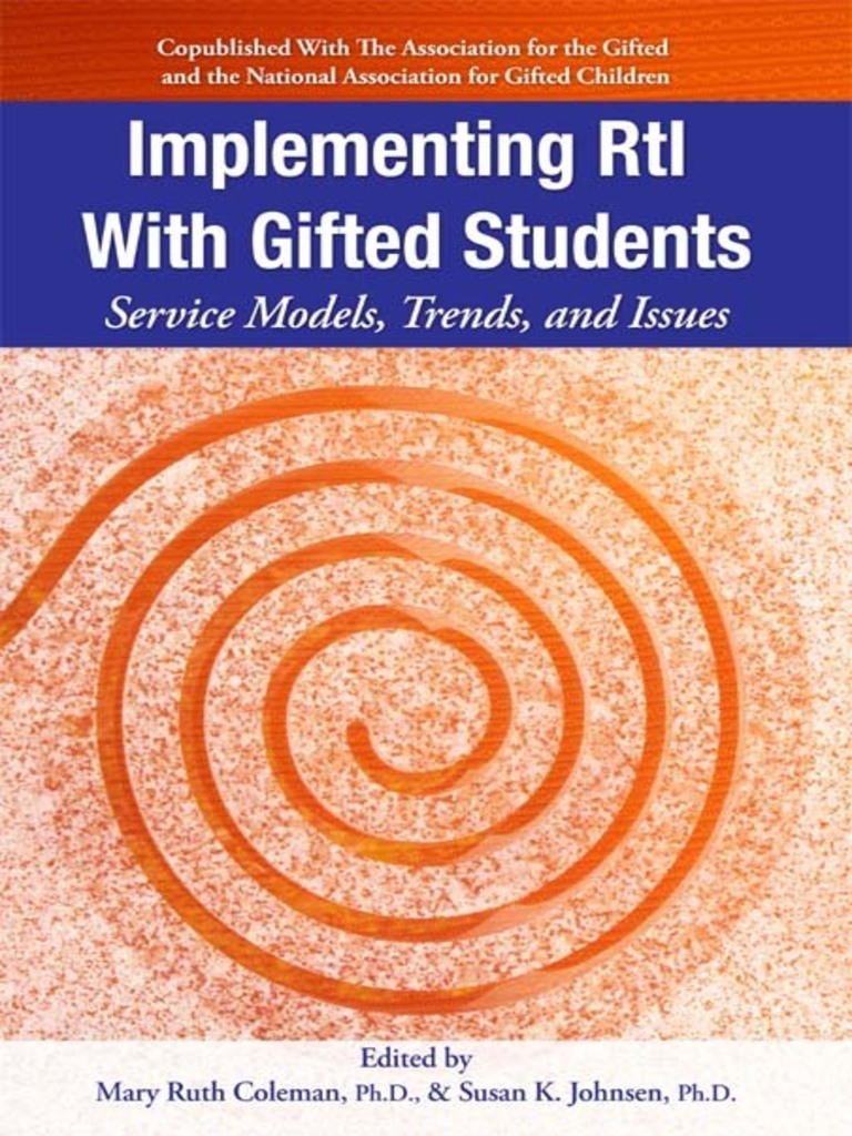 Implementing RtI with Gifted Students by Mary Ruth Coleman, Susan ...