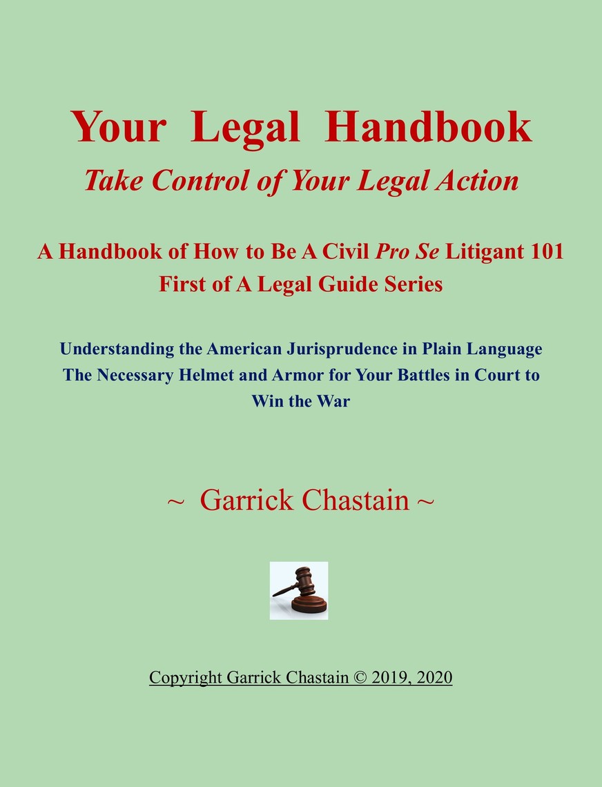 Your Legal Handbook: Take Control of Your Legal Action - a Handbook of ...
