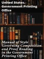 US Style Manual For You & Your Name in All Caps | PDF | Provinces And ...