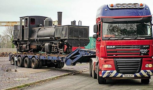 World’s First Articulated Garratt Moves To Statfold Barn For Public ...