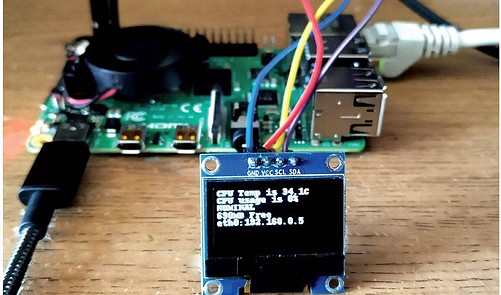 Create a Raspberry Pi OLED monitor - APC | Everand