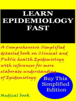 Epidemiology - CHEAT SHEET | PDF | Sensitivity And Specificity | Cohort ...