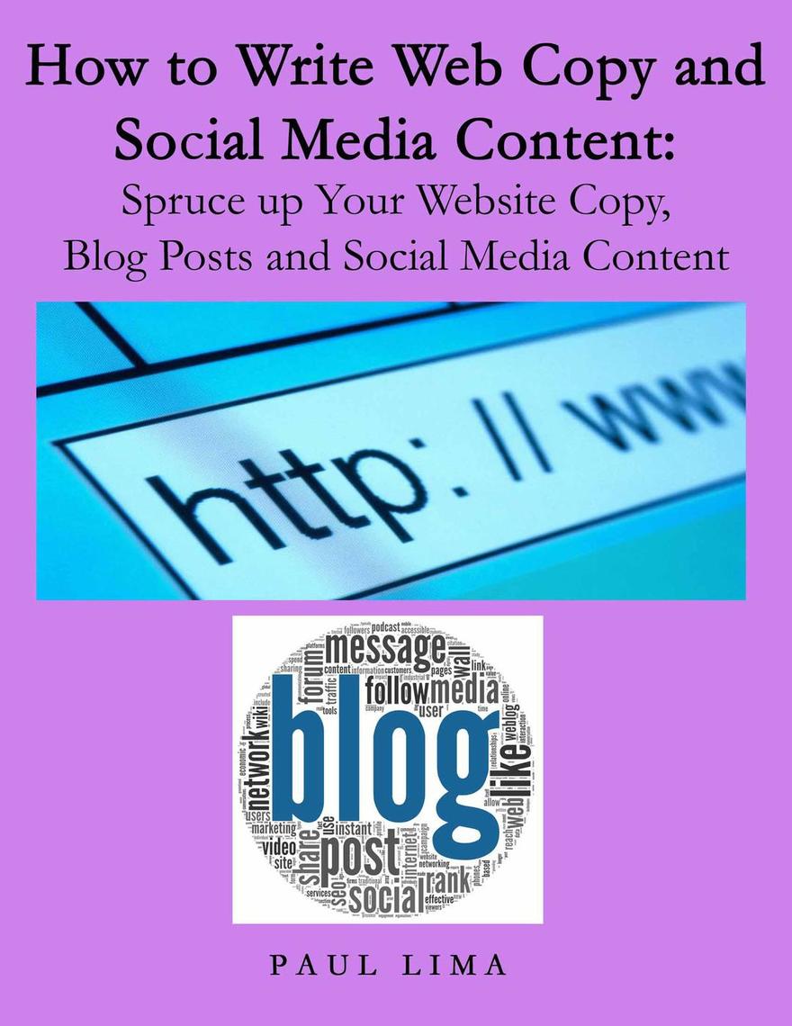 How To Write Web Copy And Social Media Content: Spruce Up Your Website ...