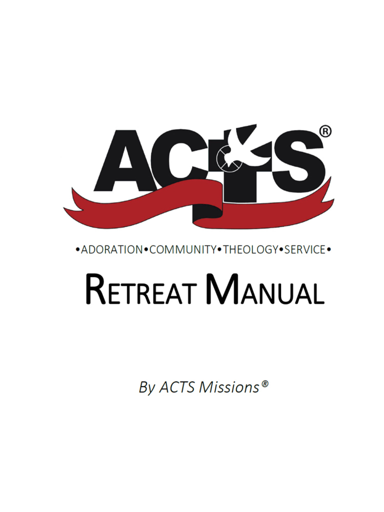 ACTS Retreat Manual by ACTS Missions (Ebook) - Read free for 30 days