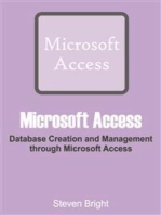 Ms Access Manual | PDF | Microsoft Access | Databases
