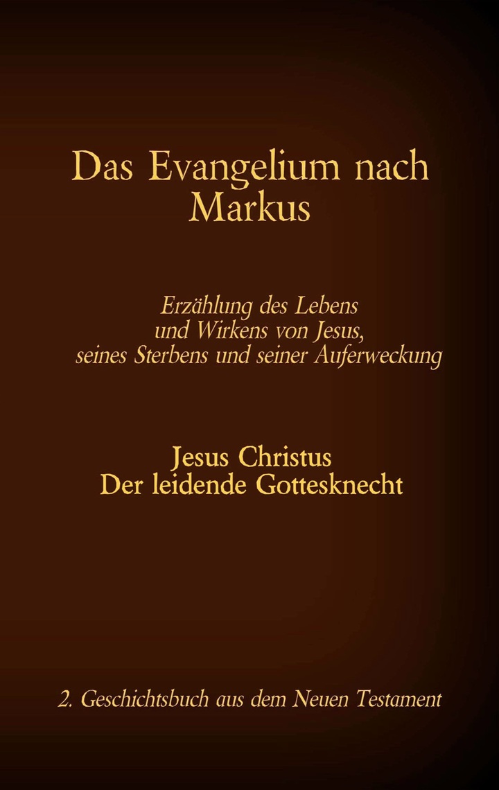 Das Evangelium nach Markus von TWENTYSIX (eBook) - 30 Tage kostenlos lesen