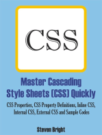 CSS Cheat Sheet | PDF | Cascading Style Sheets | Graphic Design