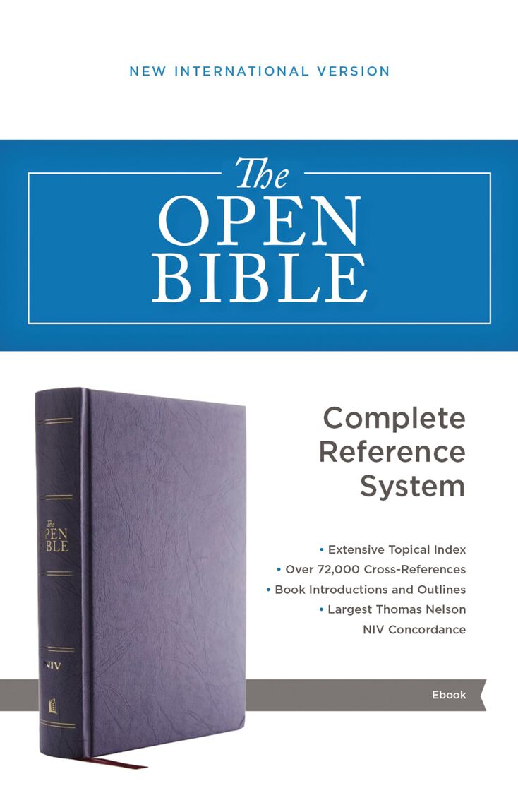 The NIV, Open Bible by Thomas Nelson (Ebook) - Read free for 30 days
