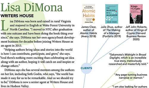 Lisa DiMona WRITERS HOUSE - Writer's Digest | Everand